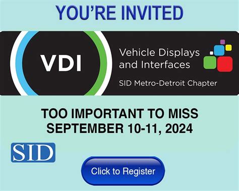 Im Glad To Announce That Sekisui Is Back To Exhibit Again At Sid Vdi