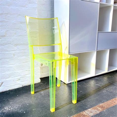 Kartell La Marie Stuhl Von Philippe Starck Neon Gelb Etsy Haus Deko
