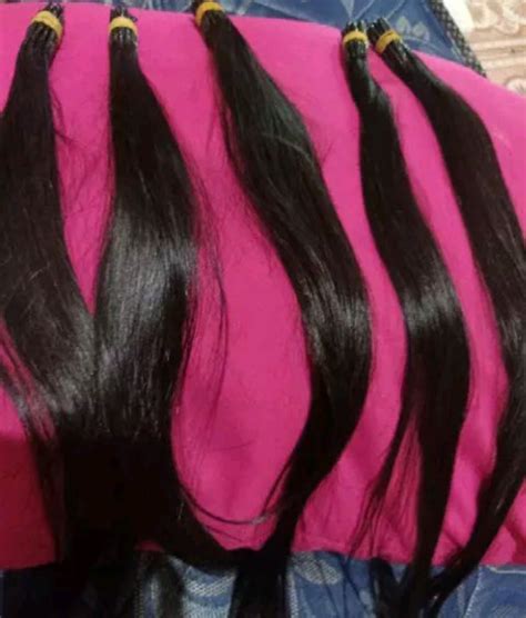 Rambut Sambung Asli 100 Helai Kesehatan And Kecantikan Perawatan Rambut