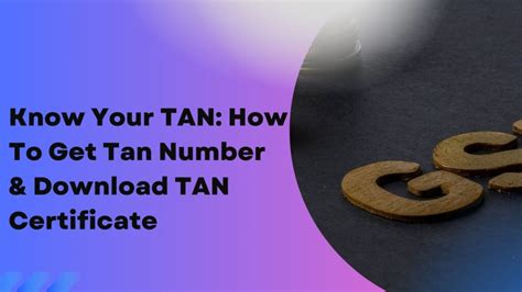 Easy Guide For Tan Number Online Tan For Buying Nri Property