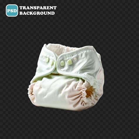 Premium Psd Diaper Isolated 3d Render Illustration
