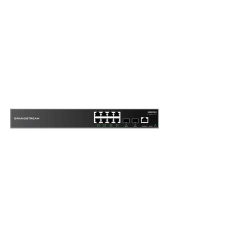 Grandstream Gwn7801 8x Ethernet Rj45 2x Sfp Ports Layer 2 Managed