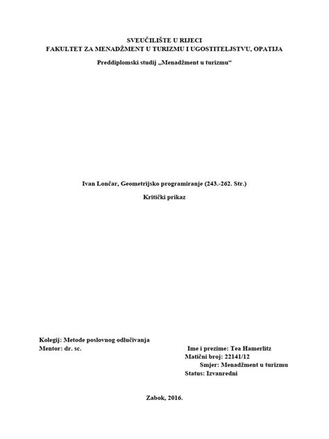 Geometrijsko Programiranje Pdf