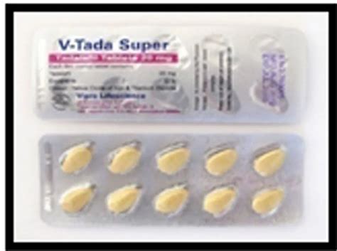 Tadalafil 20mgv Tada Super 20mg At Best Price In Chennai