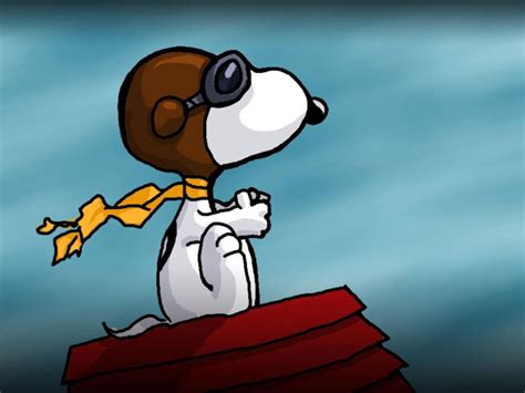 Snoopy Soaring Peanuts Hd Wallpaper