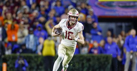 Fsu Qb Tate Rodemaker Uncertain For Acc Title Game Vs Louisville With