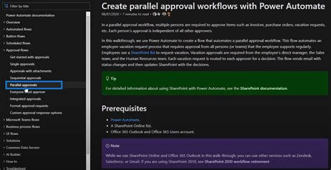 Power Automate Documentation Walkthrough Master Data Skills Ai