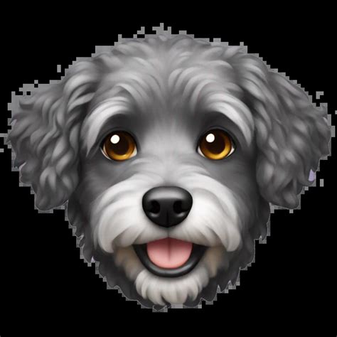 Black Jackapoo Emoji Ai Emoji Generator