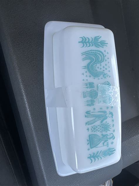 Vintage Pyrex Butter Dish With Lid 4896894452