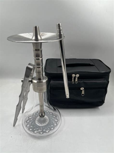 Mr Eds E23 Small King Silver Çelik Nargile Takımı Vega Trend