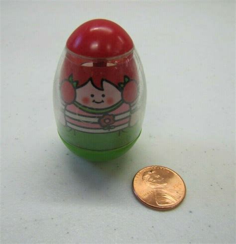 Playskool Weebles Weeble Wobble 1974 Red Head Girl Figure Hasbro Wobbles 2 3758631931