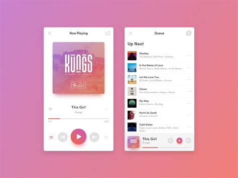 Music Player Sketch Freebie