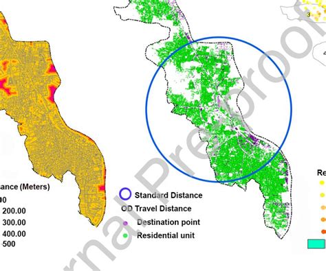 Street Euclidean Distance A Standard Distance Of Trips B And