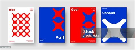 Template Poster Terisolasi Desain Brosur Modern Tata Letak Laporan
