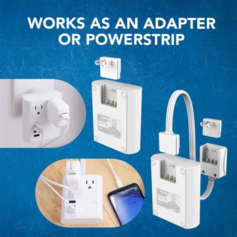 World Travel Adapter Plug International All In One 3 Usb Compact