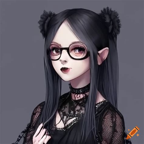 Anime Girl With Glasses Tumblr
