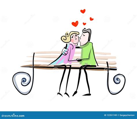 Couple Love Vector Stock Illustration Illustration Of Shape 12351749