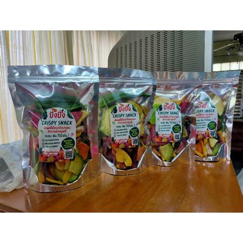 ผักผลไม้อบกรอบ ฟรีซดราย 100g ขนาดทดลอง Shopee Thailand