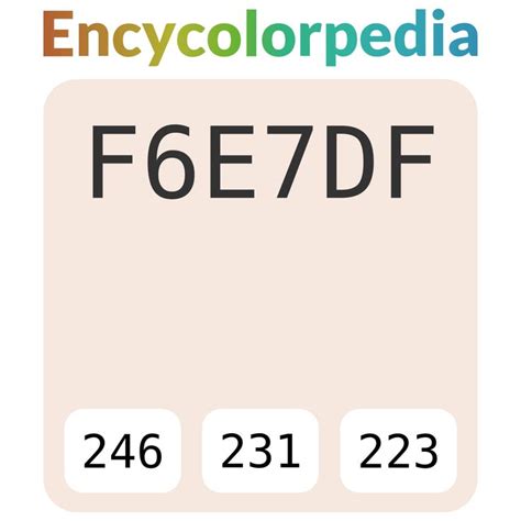 Behr Silk Elegance Ppl 71 F6e7df Hex Color Code Hex Color Codes