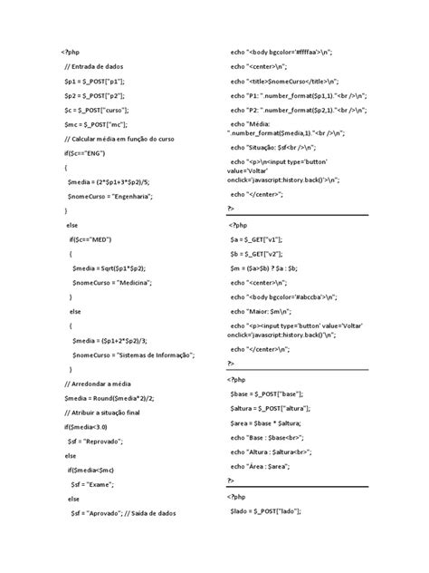 Pdf Php Exercícios Resolvidos Dokumentips