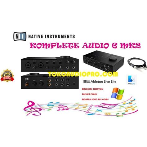 Promo Native Instrument Komplete Audio 6 Diskon 23 Di Seller Qeira