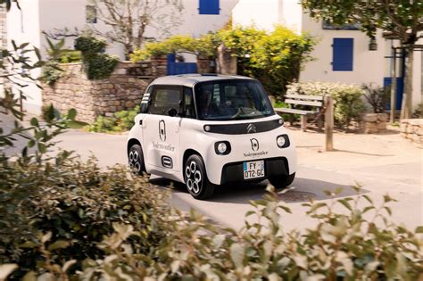 Citroen Converts Electric Ami Into A Teeny Tiny Delivery Van Car