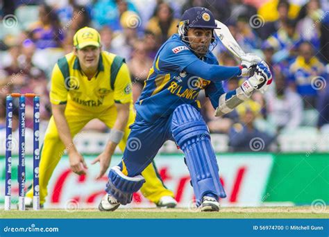 Icc Champions Trophy Sri Lanka And Australia Editorial Image Image Of