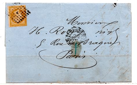 FRANCIA CUBIERTA Y CARTA DESTINO PARÍS AÑO COLECCIÓN CON HISTORIA