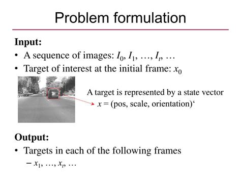 Ppt Robust Visual Tracking Algorithms Evaluations And Problems