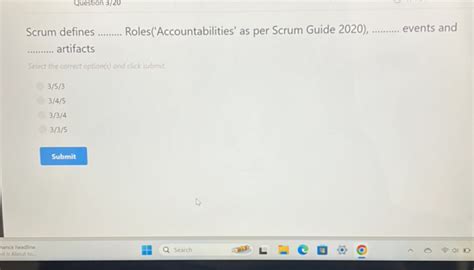 Question Scrum Defines Roles Studyx