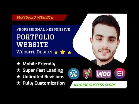 Fully Responsive Portfolio Website Upwork
