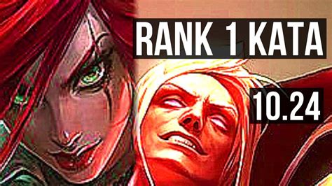 Katarina Vs Vladimir Mid Rank 1 Kata 6 Solo Kills 17m Mastery