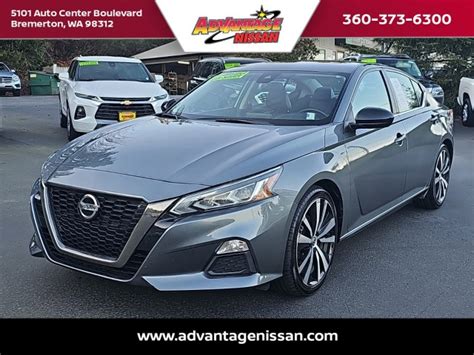 Pre Owned 2020 Nissan Altima 2 5 SR 4dr Car In Bremerton B 32733