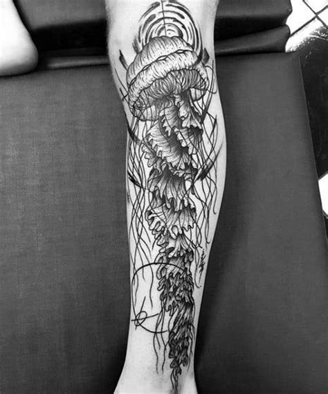 100 Memorable Jellyfish Tattoo Designs For Men Jellyfish Tattoo