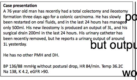 Choosing And Prescribing IV Fluids Flashcards Quizlet