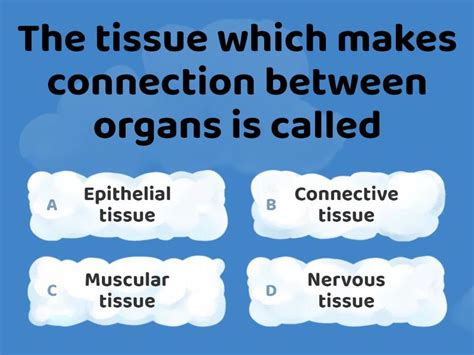 Tissue Quiz