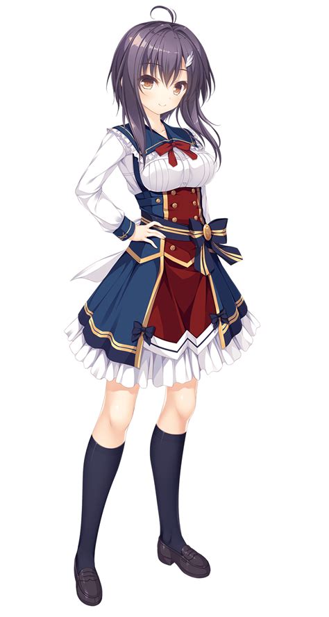 Safebooru 1girl Black Footwear Black Hair Black Legwear Brown Eyes
