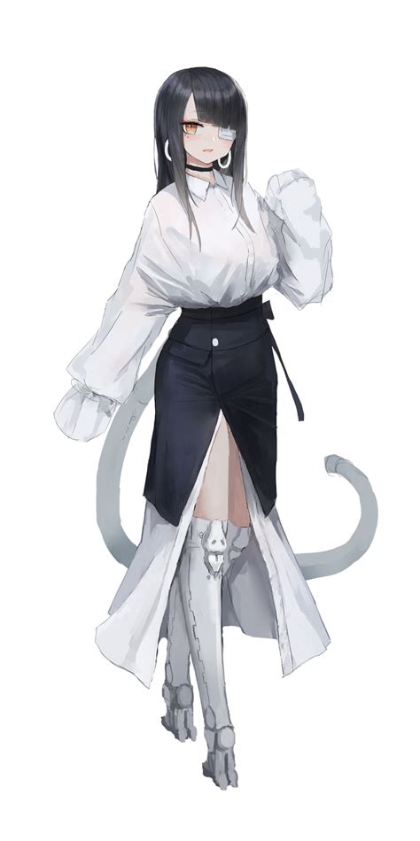 Safebooru 1girl Alternate Hair Length Alternate Hairstyle Bangs Black