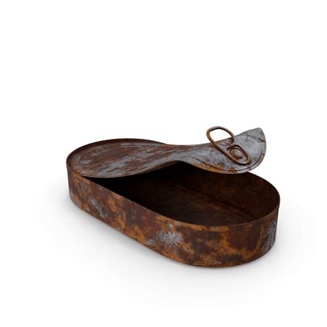 Tin Can Rust Open PNG Images PSDs For Download PixelSquid S