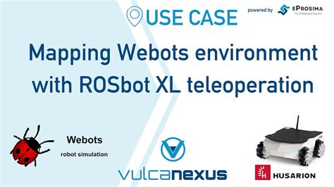 Mapping Webots Environment With Rosbot Xl Teleoperation A Vulcanexus