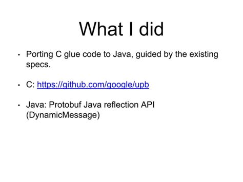 Protocol Buffers On Jruby Ppt