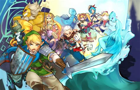 Agitha Darunia Zelda Fi Zelda Girutea Group Impa Zelda Lana