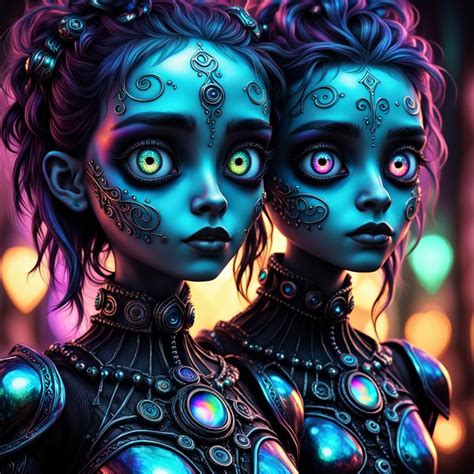 The Twins Ai Generated Artwork Nightcafe Creator
