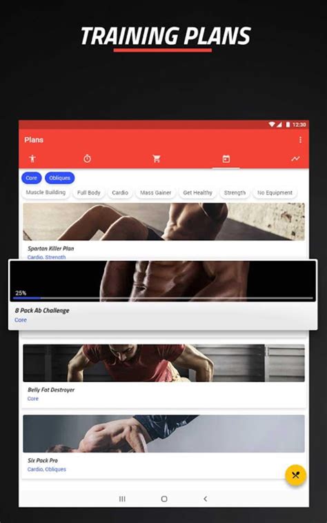 Six Pack In 30 Days Abs Home Workouts Free Pour Android Télécharger