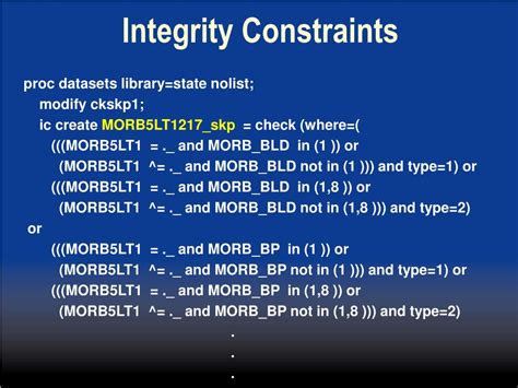 Ppt Using Ms Access® Metadata To Drive Automated Sas® Data Processing