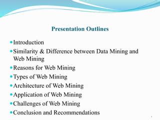 Web Mining PPTX