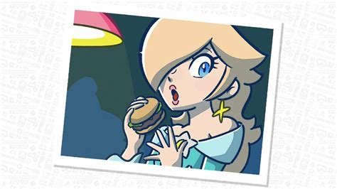 Doc Shoddy On Twitter Rosalina Eating A Burger Https T Co