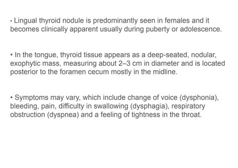 Lingual Thyroid Nodulepptx