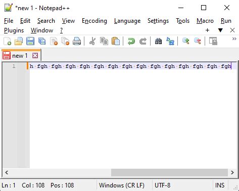 Horizontal Scroll Bars Never Shrink Issue Notepad Plus Plus Notepad Plus Plus GitHub