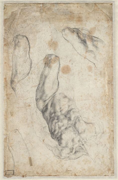 At The Getty Museum Glorious Michelangelo Drawings On Exhibition Los